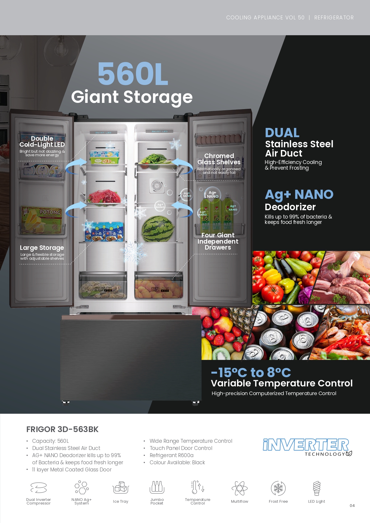 American Refrigerator FRIGOR 3D-563 | Faber