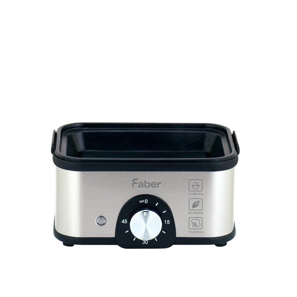 FABER FOOD STEAMER RETRO-BLACK FFS 202M | Faber