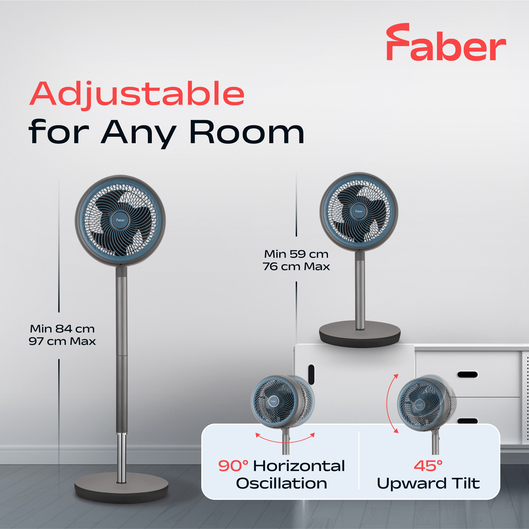 FABER STAND FAN FSF SCENTO C5311 | Faber