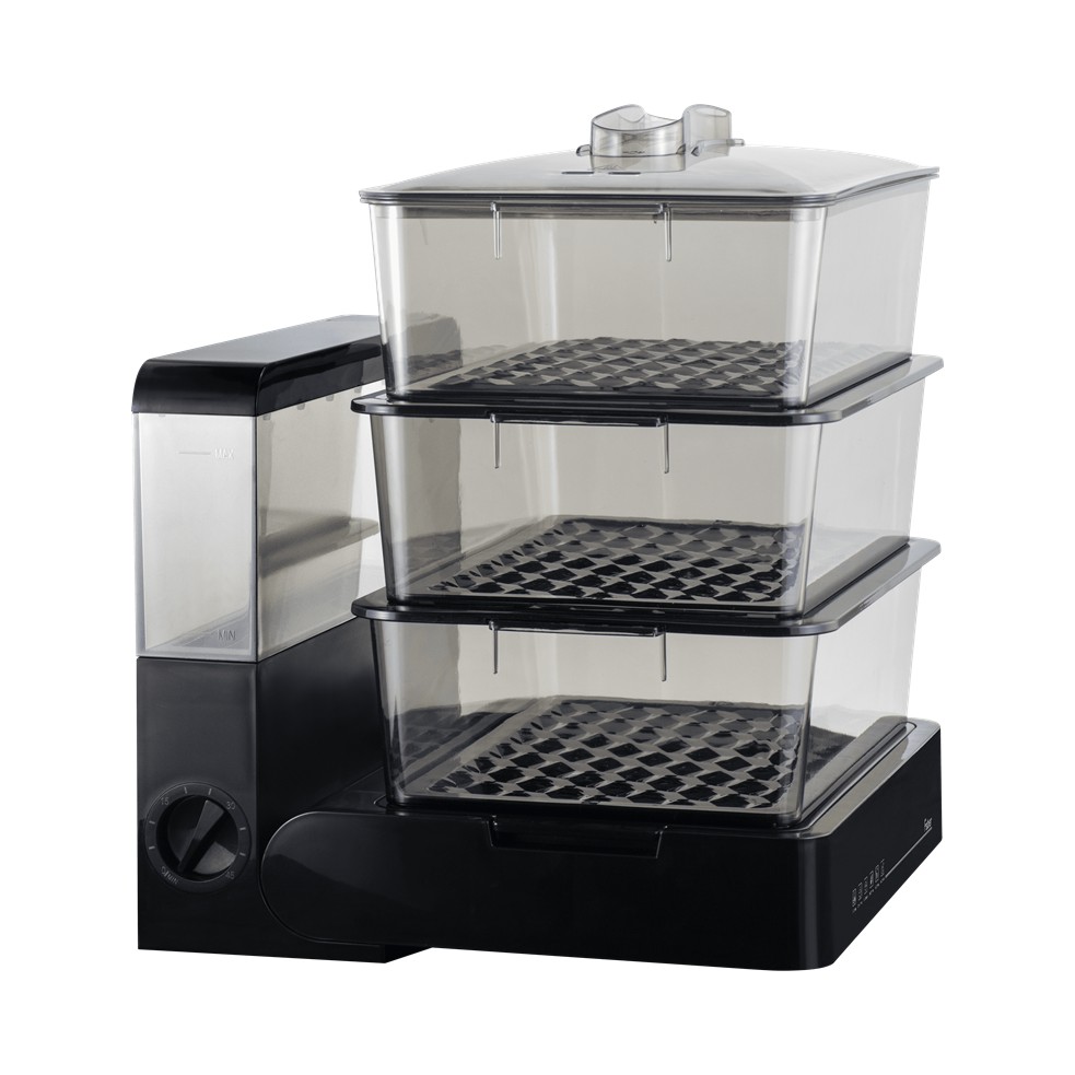 FABER FOOD STEAMER RETRO-BLACK FFS 316 | Faber