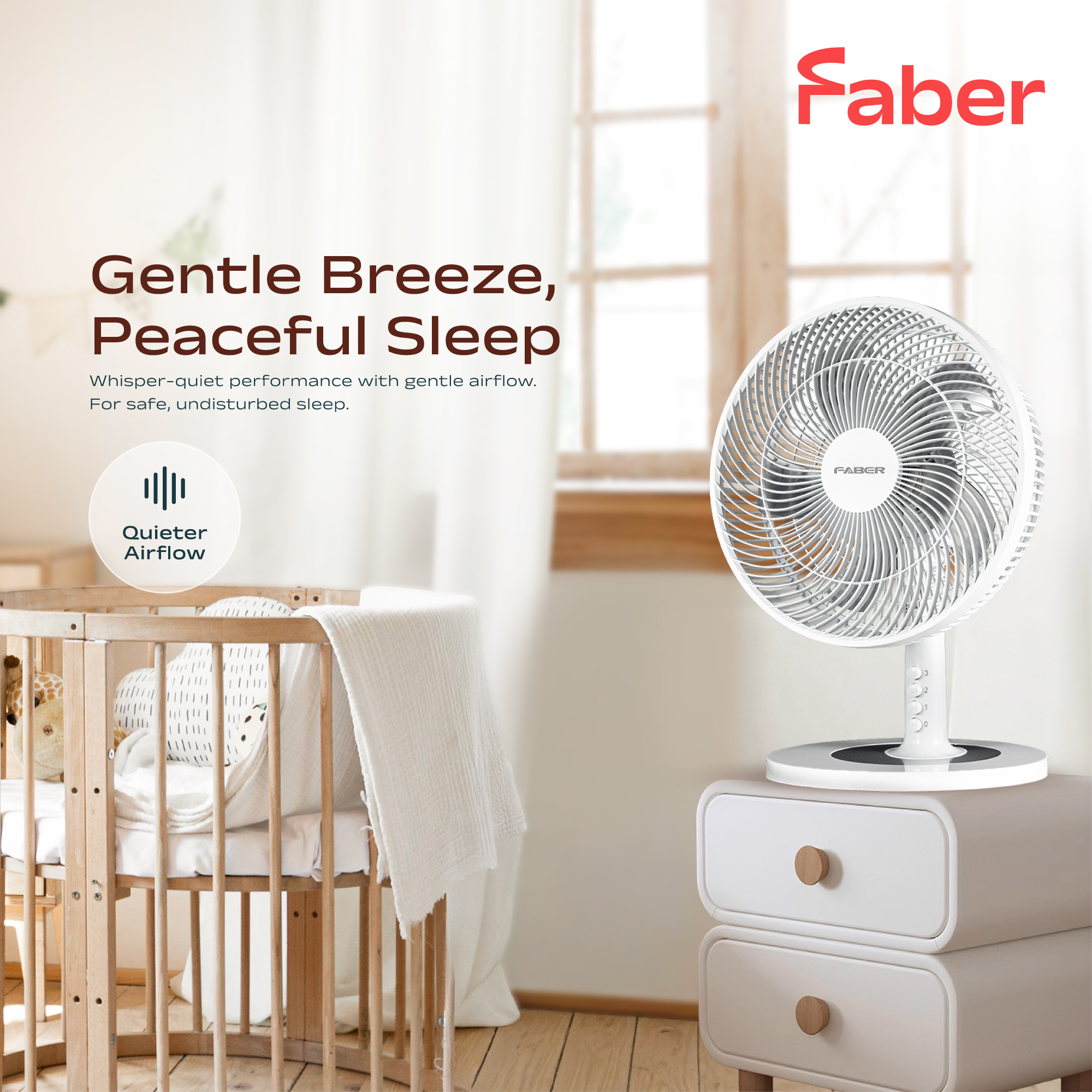 FABER TABLE FAN FTF BLISS 3112WH | Faber