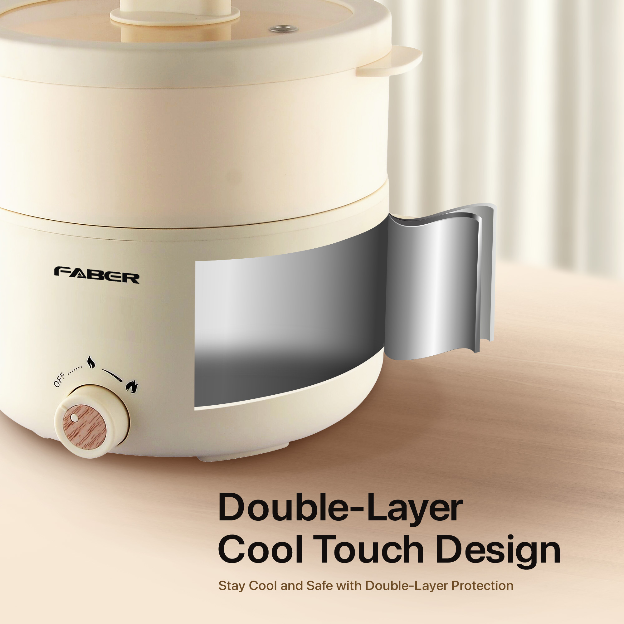 FABER MULTI COOKER PINE-S FMC-1508WH | Faber