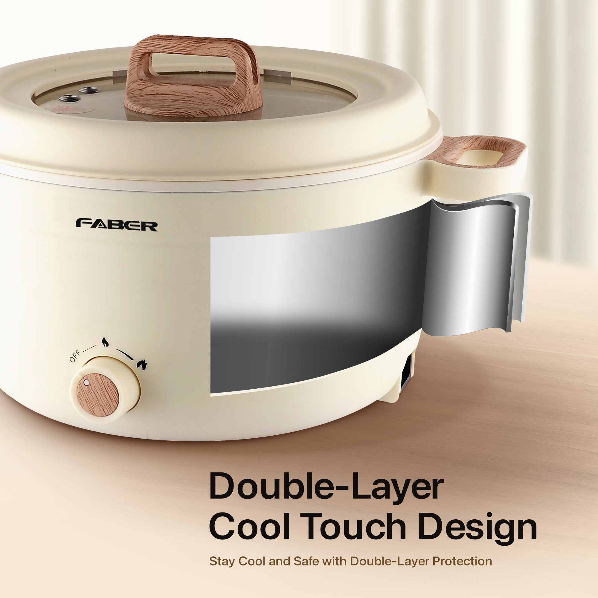 FABER MULTI COOKER PINE-S FMC-3508WH | Faber
