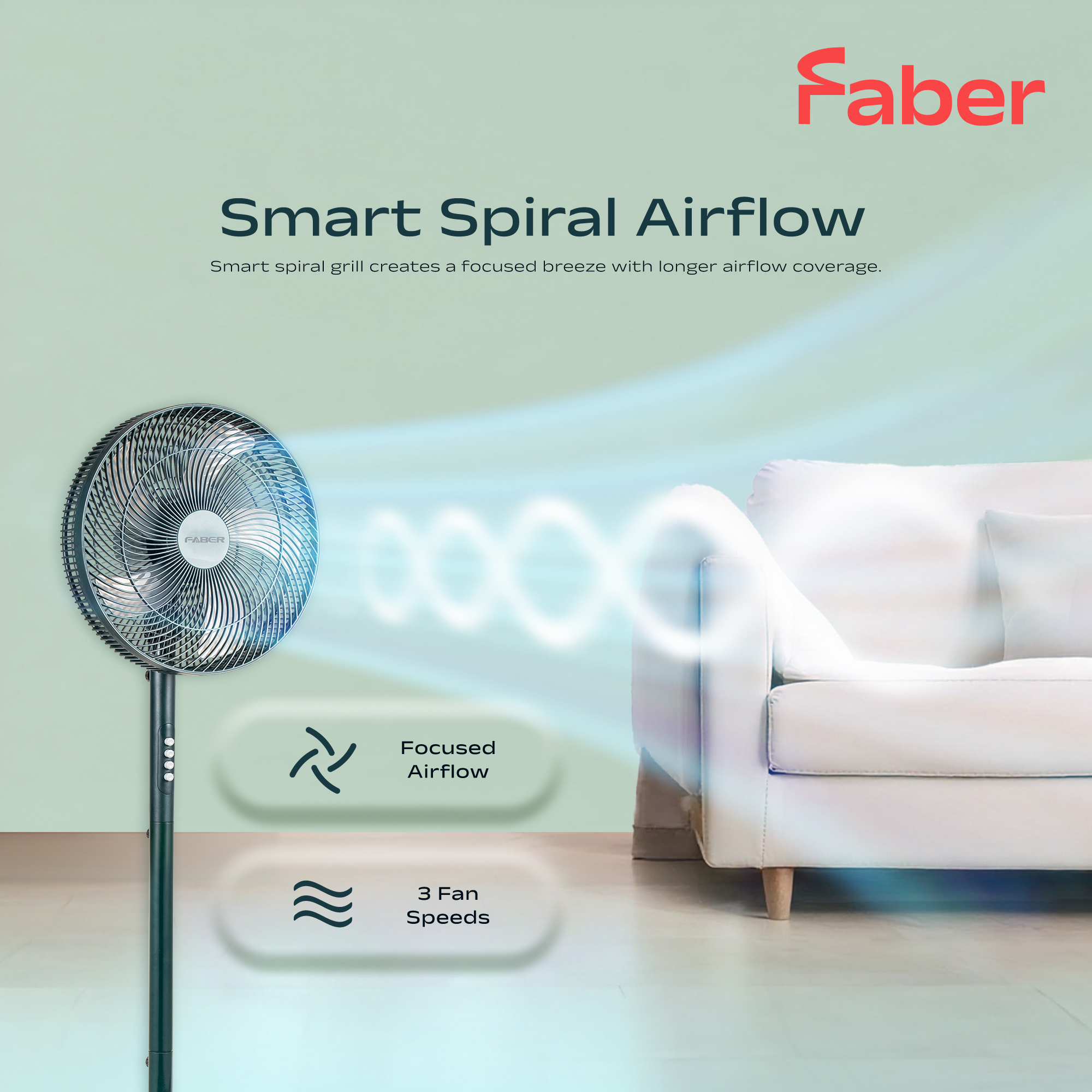 FABER STAND FAN FSF BLISS 3616WH | Faber